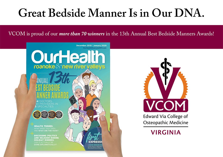 2019 Best Bedside Manner List | VCOM