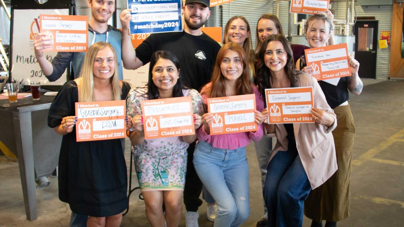 VCOM Celebrates Successful Match Day | VCOM