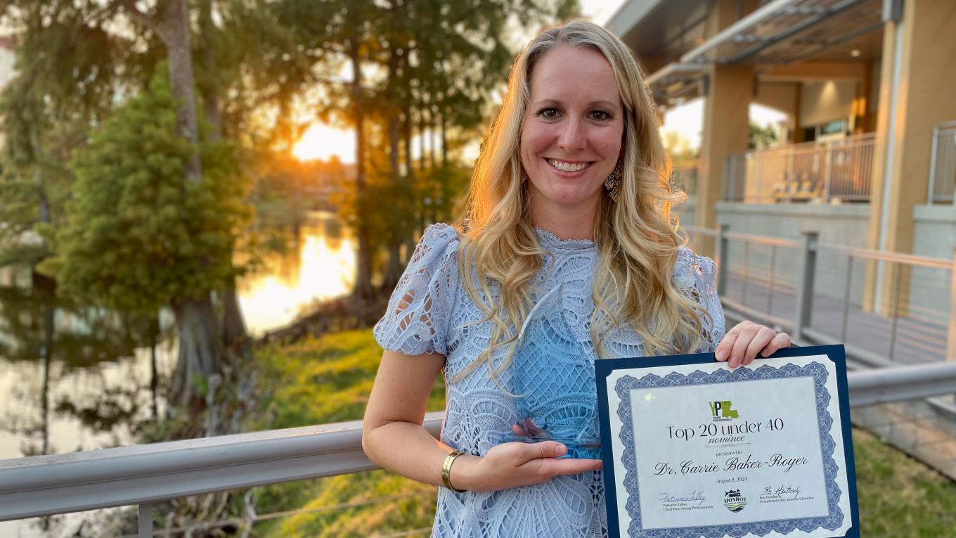 Dr. Carrie Baker-Royer receives top honors in the Monroe Chamber of ...