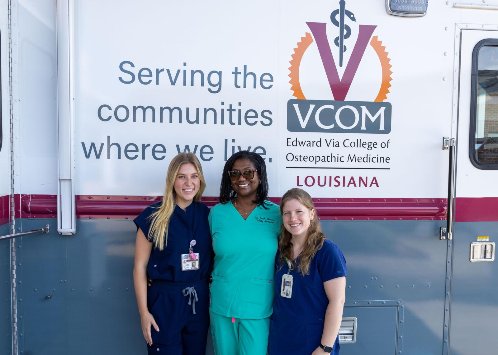 VCOM-Louisiana’s Mobile Medical Unit Brings Care and Connection to ...